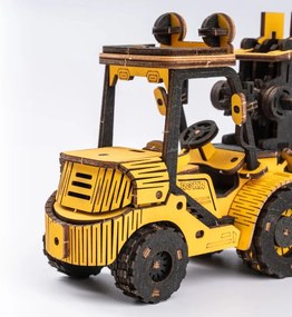ROBOTIME Rokr 3D dřevěné puzzle Vysokozdvižný vozík 139 ks