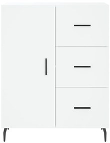 Skříň highboard bílá 69,5 x 34 x 180 cm kompozitní dřevo - Default Title