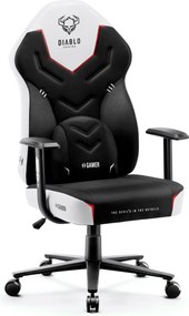 Herní křeslo z eko kůže bílé Normal Size: Diablo X-Gamer 2.0 Snow White