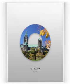Plakát / Obraz Ottawa Samolepící plátno A4 - 21 x 29,7 cm