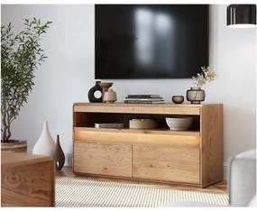 Massive home | Tv stolek z masivního dubu Divisione ZIDIV08