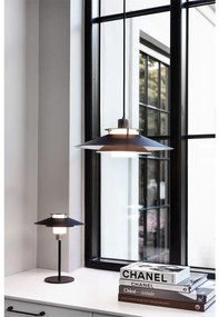Halo Design 990709 stolní lampa Rivoli, černá/mosaz, 30cm