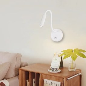 Brilagi - LED Stmívatelná flexibilní nástěnná lampa MAYA 1xG9/4W/230V bílá