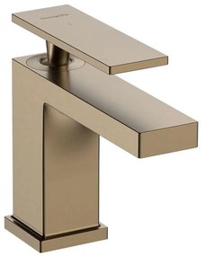 Hansgrohe Tecturis E - Umyvadlový ventil, pro studenou vodu, EcoSmart+, kartáčovaný bronz 73013140