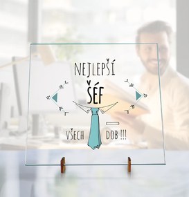 Ahome CZ Dekorační skleněná deska - Nejlepší šéf