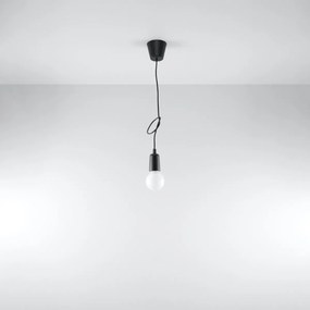 Sollux Lighting Závěsné svítidlo DIEGO 1 černé
