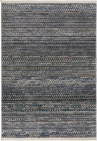 Flair Rugs, Kusový koberec Santiago Camino Blue, 120x160, modrá, ložnice