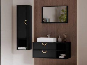 Koupelnový nábytek Gewiro, Barva: ořech warmia, Sifon k umyvadlu: ne, Umyvadlo: ne, Baterie: ne
