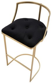 Designová barová židle Nagendra černá