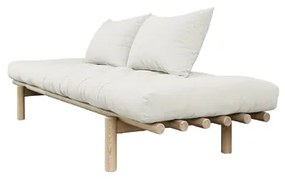 sofa PACE by Karup - 75*200 cm natural (přírodní) + futon natural 701