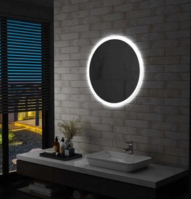 vidaXL Koupelnové zrcadlo s LED osvětlením 70 cm [144724]