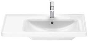 Duravit D-Neo - Umyvadlo do nábytku asymetrické 800 x 480 mm, umyvadlo vpravo, bílá 2370800000