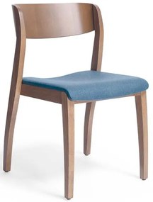 ACCENTO - Stohovatelná židle FRIDA SI STK - čalouněný sedák