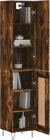 Skříň highboard kouřový dub 34,5 x 34 x 180 cm kompozitní dřevo 3199142