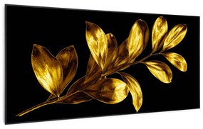 Klarstein Wonderwall Air Art Smart, infračervený ohřívač, 120 x 60 cm, 700 W, zlatý list