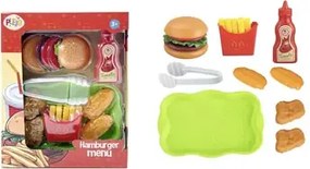 PLEJO Sada potravin hamburger / od 3 let