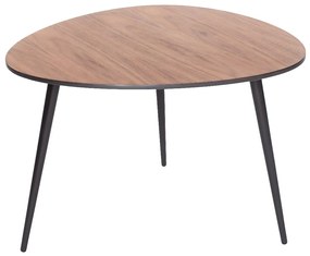 DNYMARIANNE -25% Ořechový konferenční stolek RAGABA PAWI PICK 67 x 62 cm