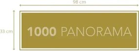 Clementoni 39874 Panoramatické puzzle Harry Potter 1000 dílků