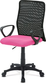 Autronic Dětská židle KA-B047 PINK, růžová/černý plast