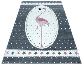 Ayyildiz Dětský kusový koberec KIDS 0630, Růžová Rozměr koberce: 80 x 150 cm