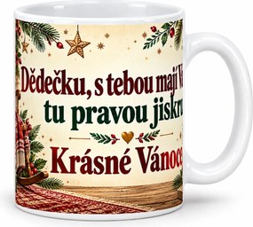 Vánoční hrnek pro dědečka – 300 ml