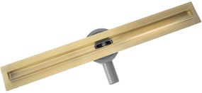 Rea Neox Slim Pro, odtokový žlab 80cm, zlatá matná, REA-G2715
