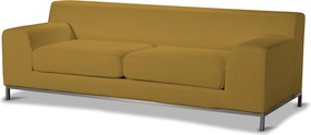 Potah na pohovku IKEA Kramfors 3-místná barva žlutá látka pletený vzor