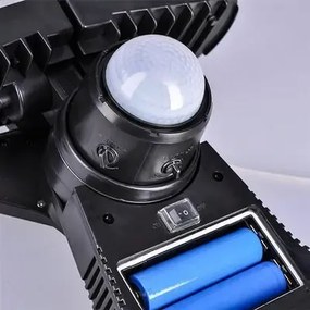 Solight WO772 LED solární osvětlení se senzorem 8W černá / 600lm / Li-