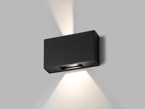 LED2 5131334D LED2 Venkovní nástěnné svítidlo BLADE, A DALI/PUSH 2x6W 3000K antracit - LED2 Lighting