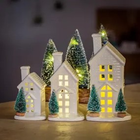 RETLUX RXL 391 Porcelánový domek s LED svetlem 11.5cm