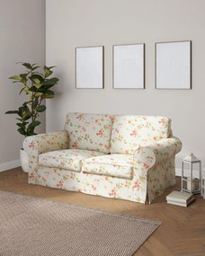 Potah na pohovku IKEA Ektorp 2-místná, nerozkládací barva vícebarevná látka vzorované