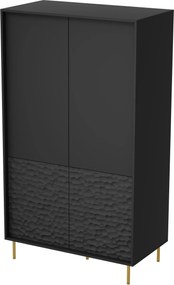 Šatní skříň Bullet 87 cm černá