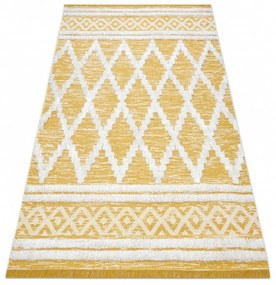 Kusový koberec Claris žlutý 194x290cm