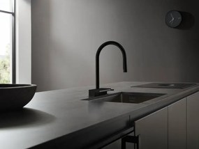Hansgrohe Aquno Select M81, páková kuchyňská baterie 170, vytahovatelná sprška, 3jet, sBox, černá matná, HAN-73831670