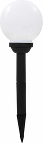Zahradní solární lampy 6 ks LED kulovité 20 cm RGB 277126