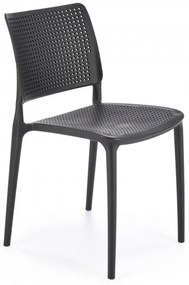 Stohovatelná jídelní židle K514 Halmar Černá