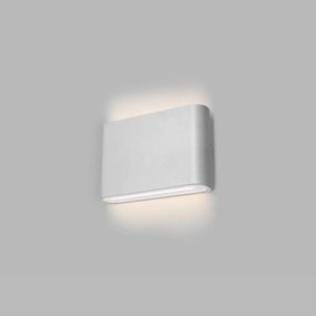 Venkovní nástěnné ploché svítidlo Flat II Barva: Bílá, Délka: 135 mm