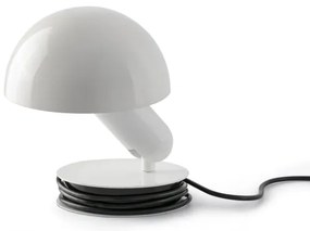 FARO 56101 - Stolní lampa s klipem 2v1 BELA 1xE27/15W/230V bílá