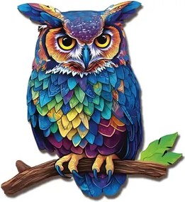 2Kids Toys Dřevěné puzzle Sova / 100+ dílků / od 14 let