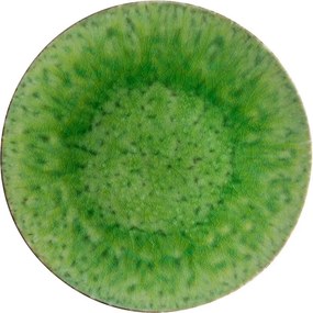 Zelený kameninový servírovací talíř Costa Nova Riviera, ⌀ 31 cm