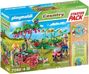 Playmobil Playmobil 71380 Starter Pack Farmářská zeleninová zahrada
