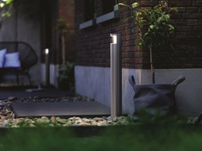 LED Venkovní sloupkové svítidlo Philips Squirrel 16470/47/16 velké chromové