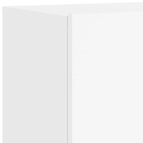 5dílná obývací stěna bílá kompozitní dřevo - Default Title