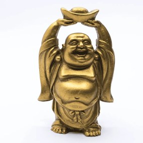 Milujeme Kameny Smějící se Buddha hojnosti - soška Feng shui A3