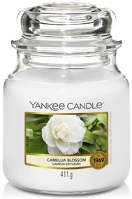 Aromatická svíčka, Yankee Candle Camellia Blossom, hoření až 75 hod