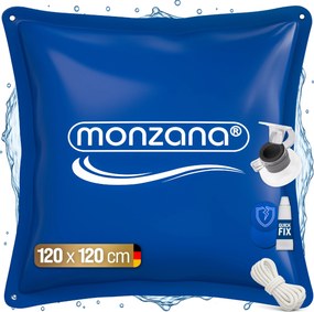 Monzana Bazénový polštář – modrý, 120×120 cm, mrazuvzdorný do -20 °C