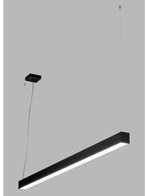 LED2 - LED Lustr na lanku NOLI LED/60W/230V 3000K/3500K/4000K černá