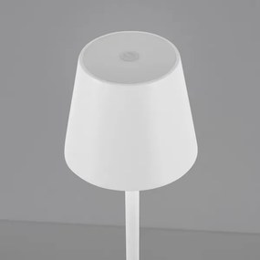 Leuchten Direkt 19250-16-LED Venkovní nabíjecí lampa EURIA LED/3W/5V IP54 bílá