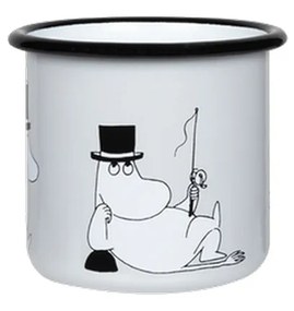 Smaltovaný plecháček Moominpappa Grey 3,7 dl Muurla