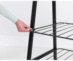 Černý ocelový stojan na oblečení Linn – Brabantia